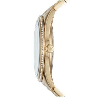 Michael Kors Women's Lauryn Gold-Tone Watch – D'ore Jewelry